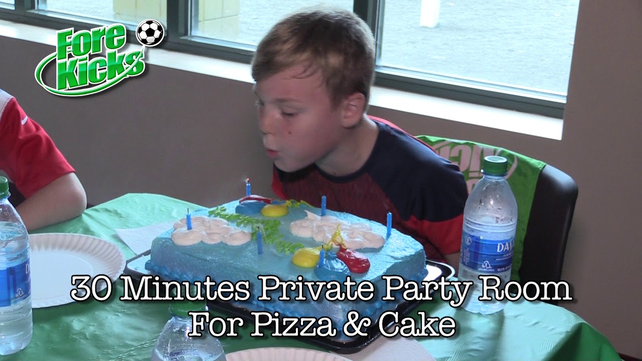 Fore Kicks Birthday Parties Video - YouTube