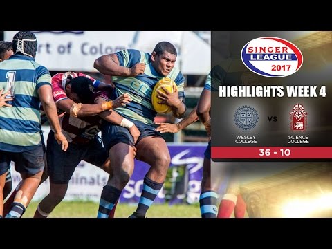 Highlights - Wesley College vs Science College - Schools Rugby 2017 ...