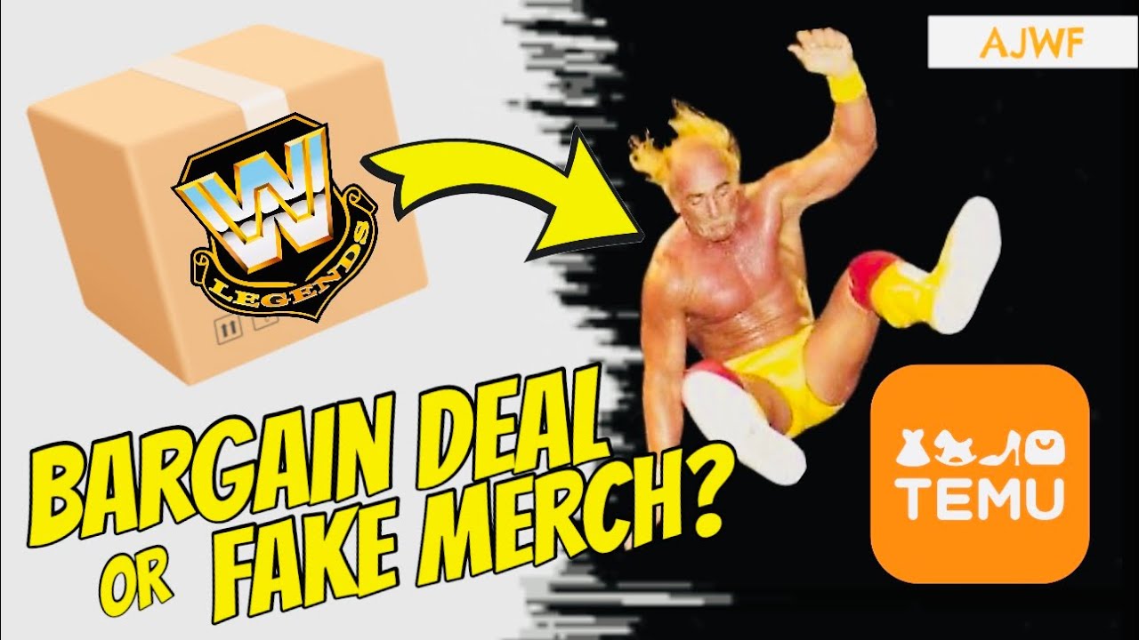 Epic Unboxing or Did I get scammed? WWE on Temu? - YouTube