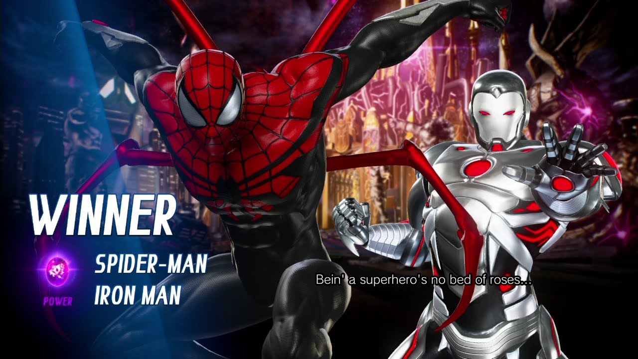 Marvel vs Capcom Infinite playthrough - Spider-Man and Iron Man - YouTube