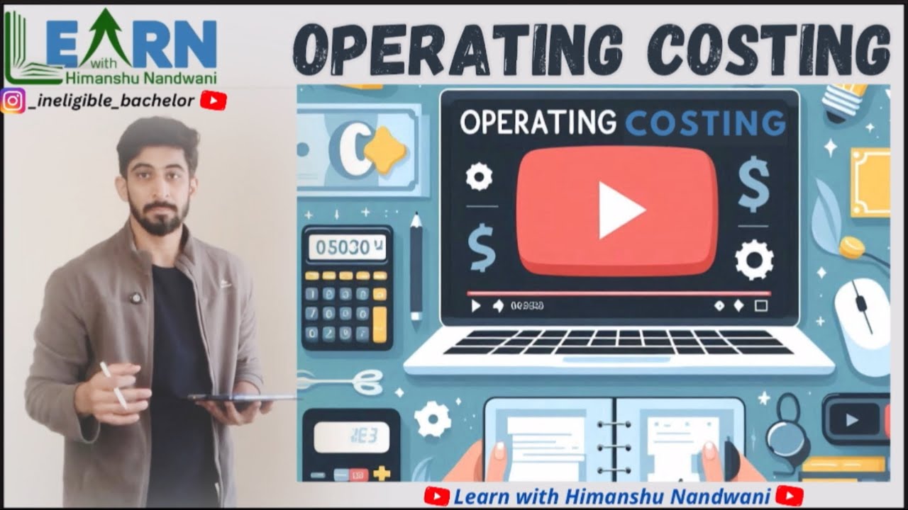 Operating Costing | Meaning | Sum 1 | Cost Accounts | VNSGU | B.Com Sem ...