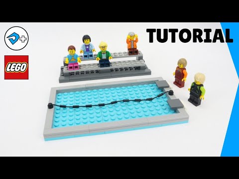LEGO swimming pool Tutorial - YouTube