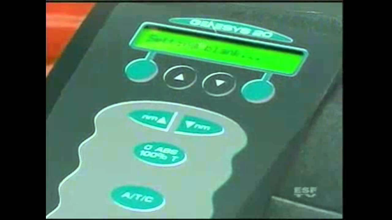 Chemistry - Using Spec-20 - YouTube