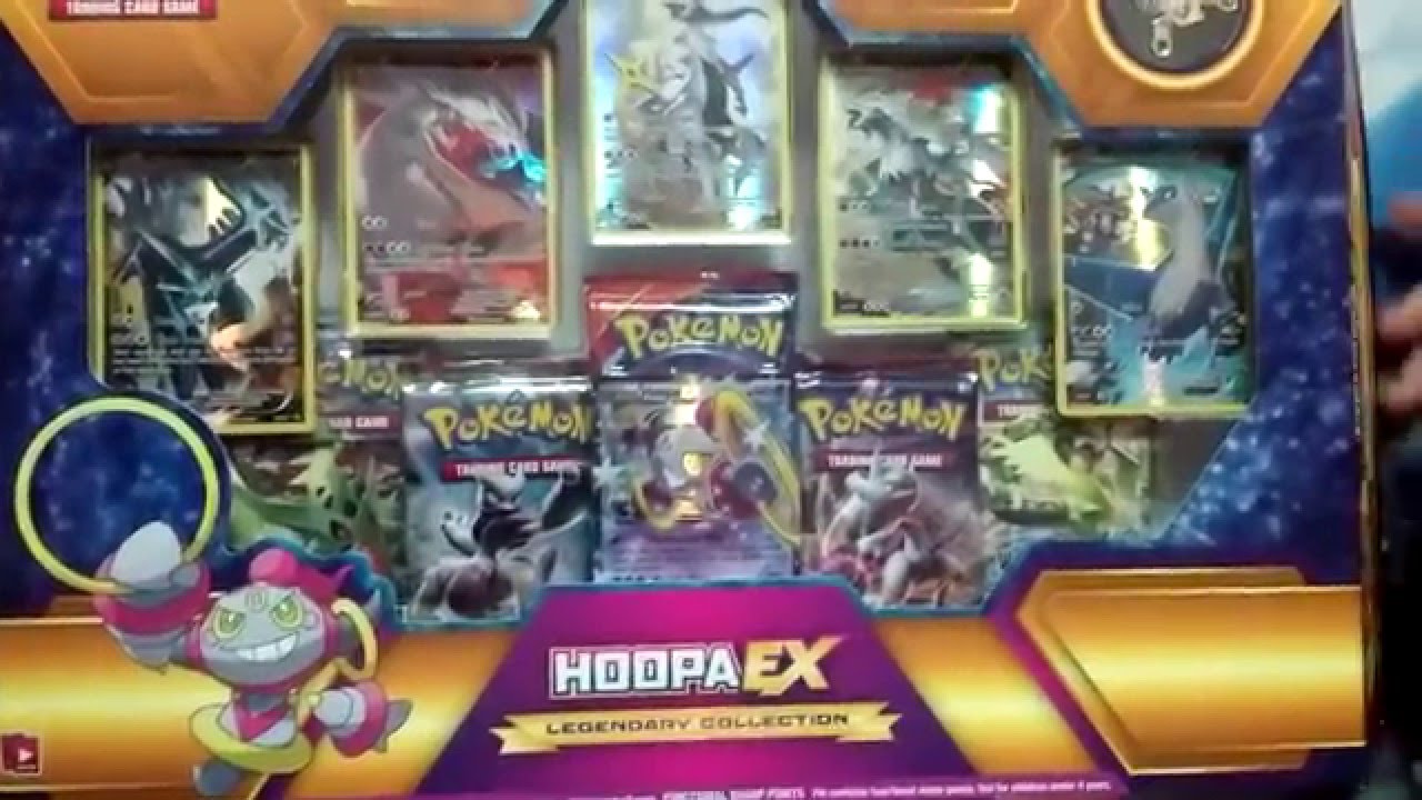 Apertura / Opening Hoopa EX Legendary Collection Box! | Comentario en ...
