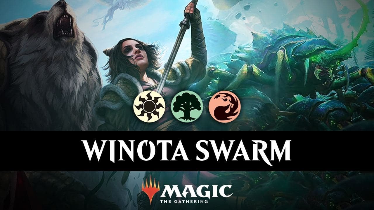 "THERE'S TOO MANY OF THEM" MYTHIC Naya Winota Swarm MTG Arena - YouTube