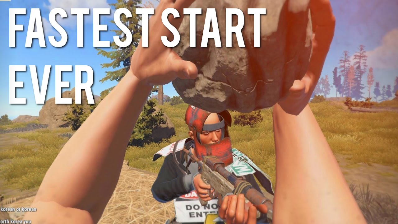 Rust Fastest Start Ever Youtube