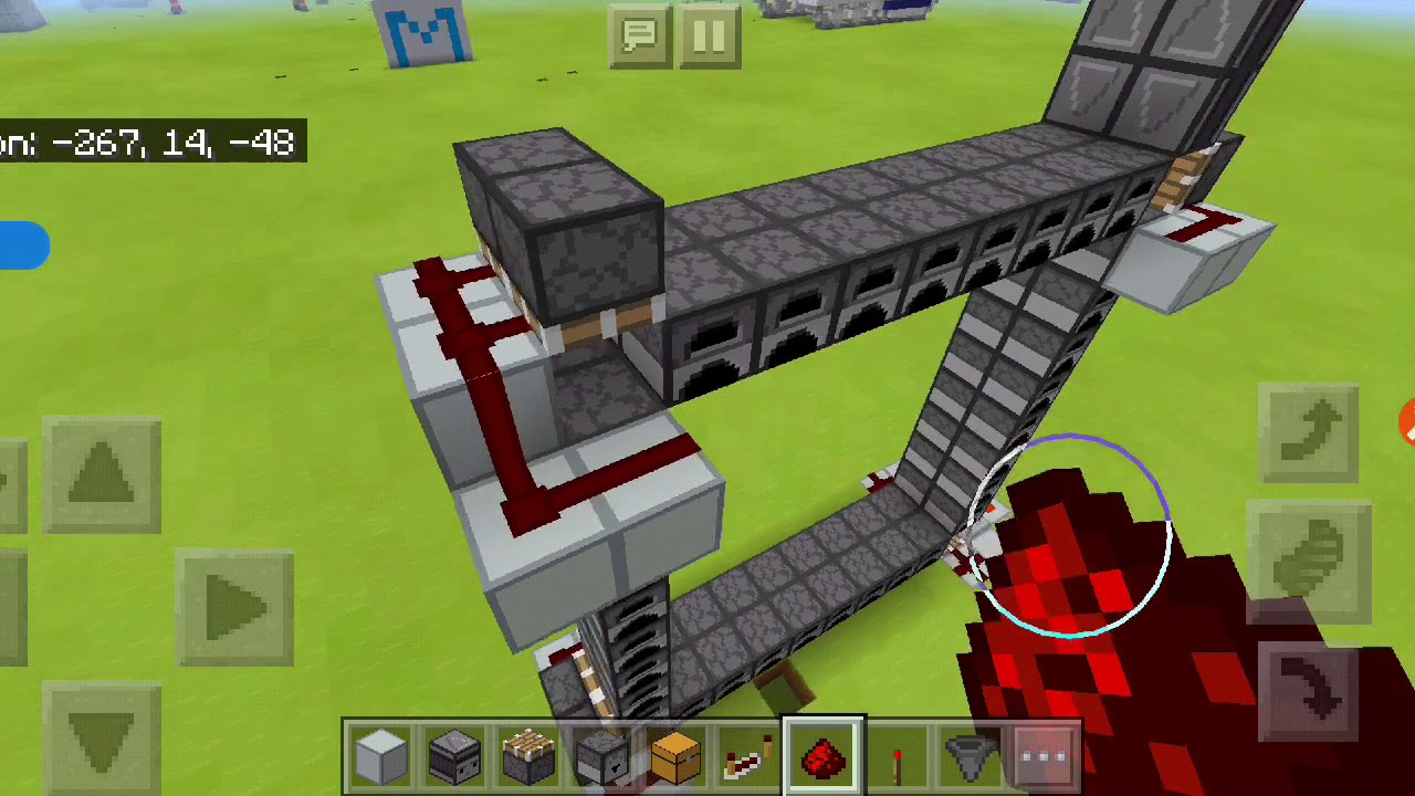 Easy,cheap and fast super furnace MCPE / Minecraft bedrock edition ...