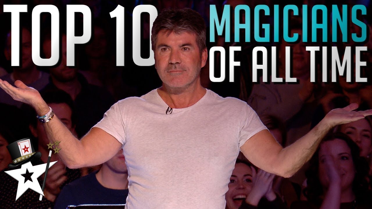 Top 10 BEST Magicians of all time on Britain's Got Talent! - YouTube