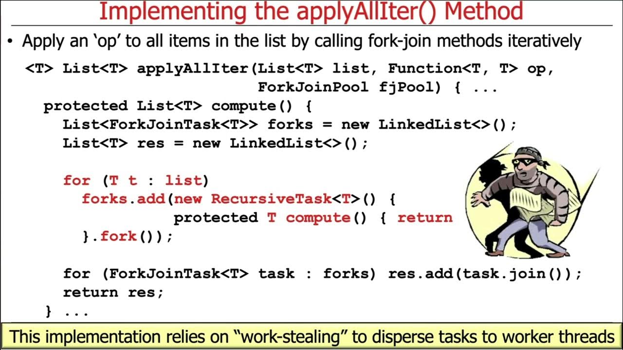 Evaluating the applyAllIter() Java Fork-Join Framework Programming Model - YouTube
