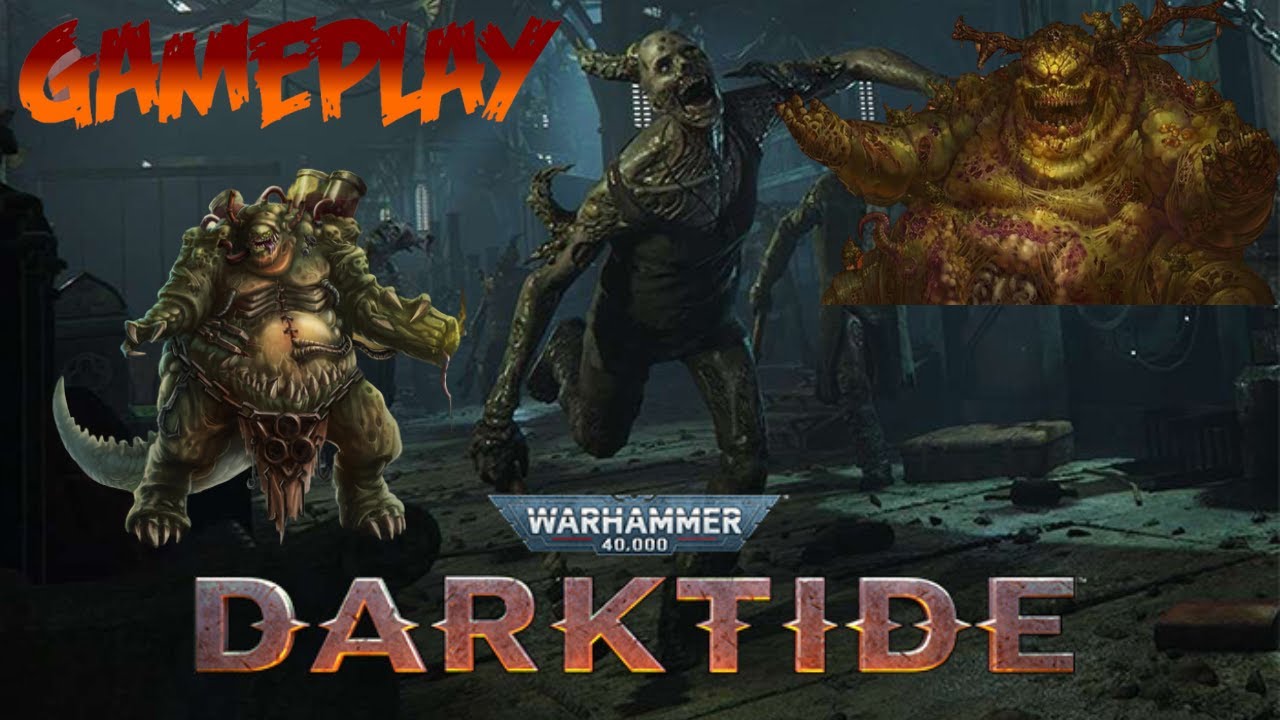 Warhammer 40,000: Darktide Gameplay | Beast of Nurgle + Plague Ogryn ...