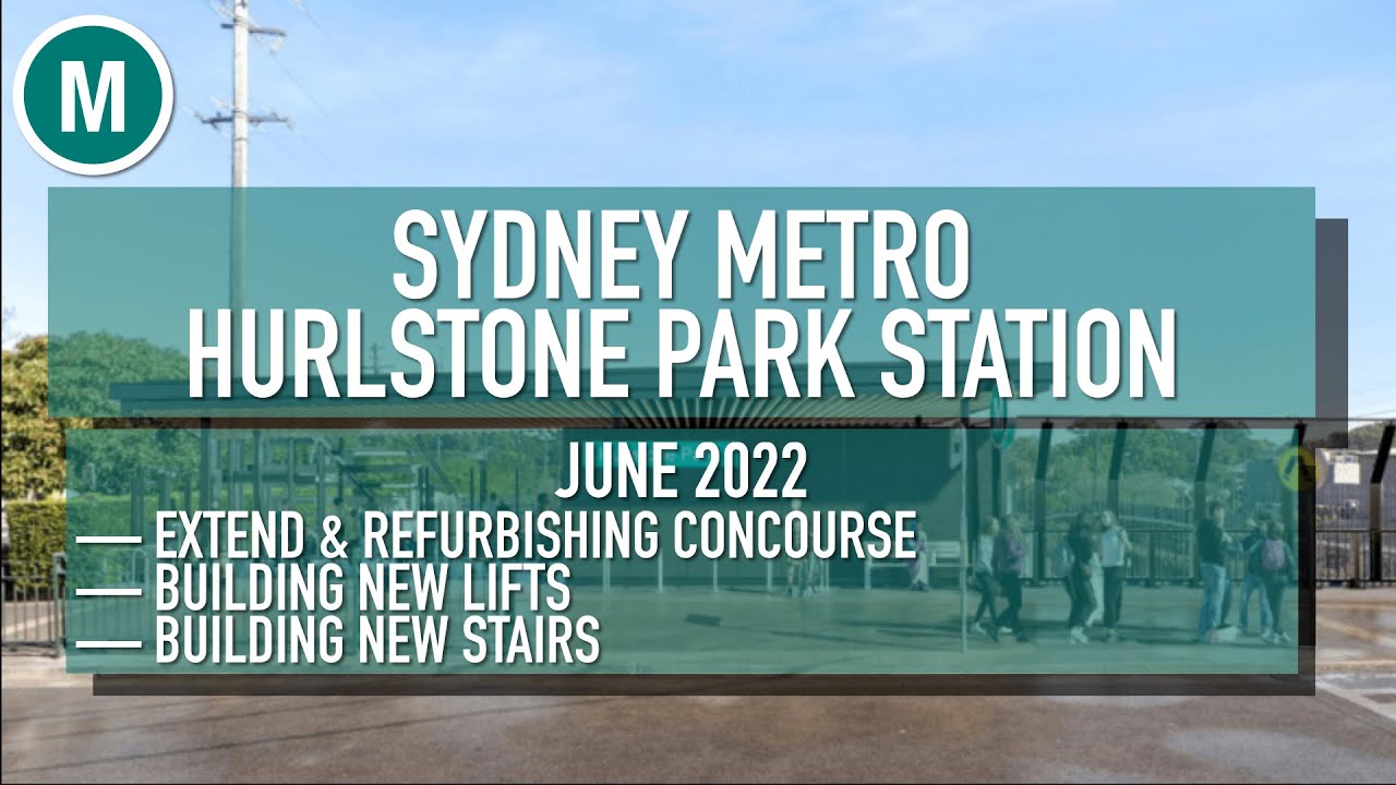 Hurlstone Park Metro Station (Extend & Refurbishing Concourse / New ...