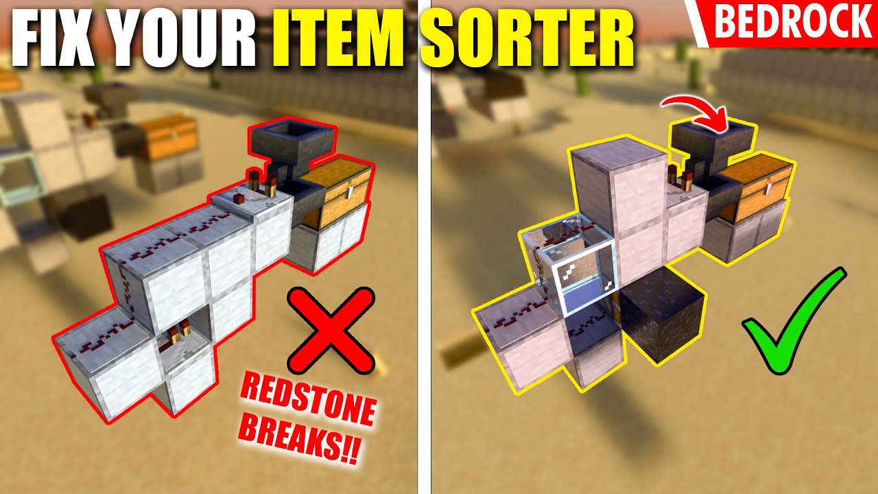 1.20+ FIX Your ITEM SORTER Keeps Breaking! (OVERFLOW PROTECTION ...