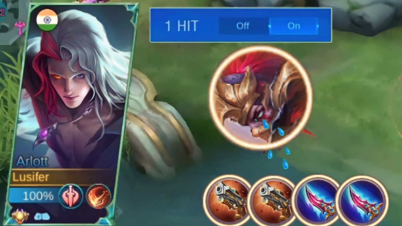 ARLOTT PERFECT COMBO ONE SHOT TUTORIAL BUILD//BEST BUILD-MLBB - YouTube