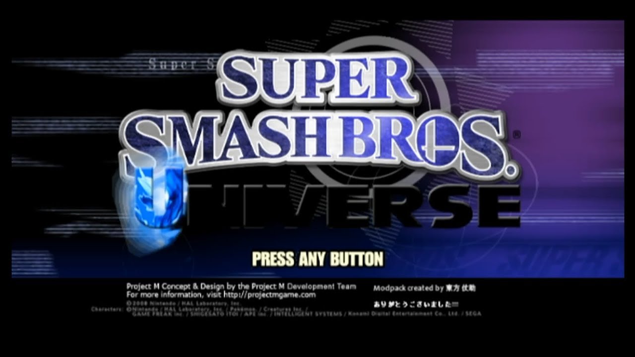 Super Smash Bros. Universe 1.0 Gameplay - YouTube