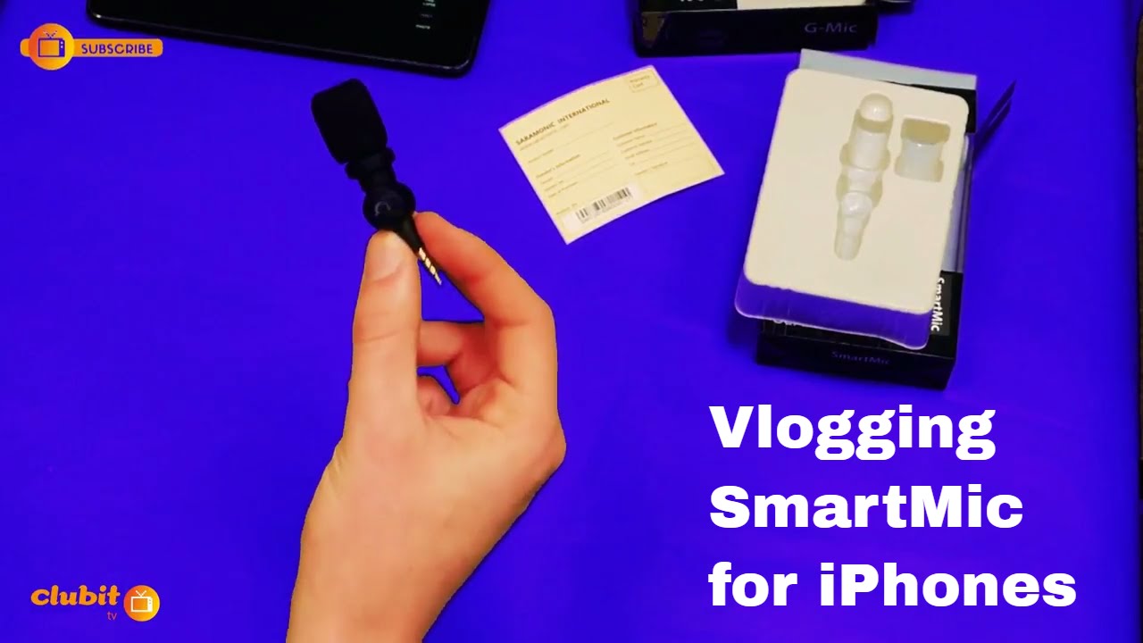 External iPhone Mic for Vlogging Review - Saramonic SmartMic - YouTube