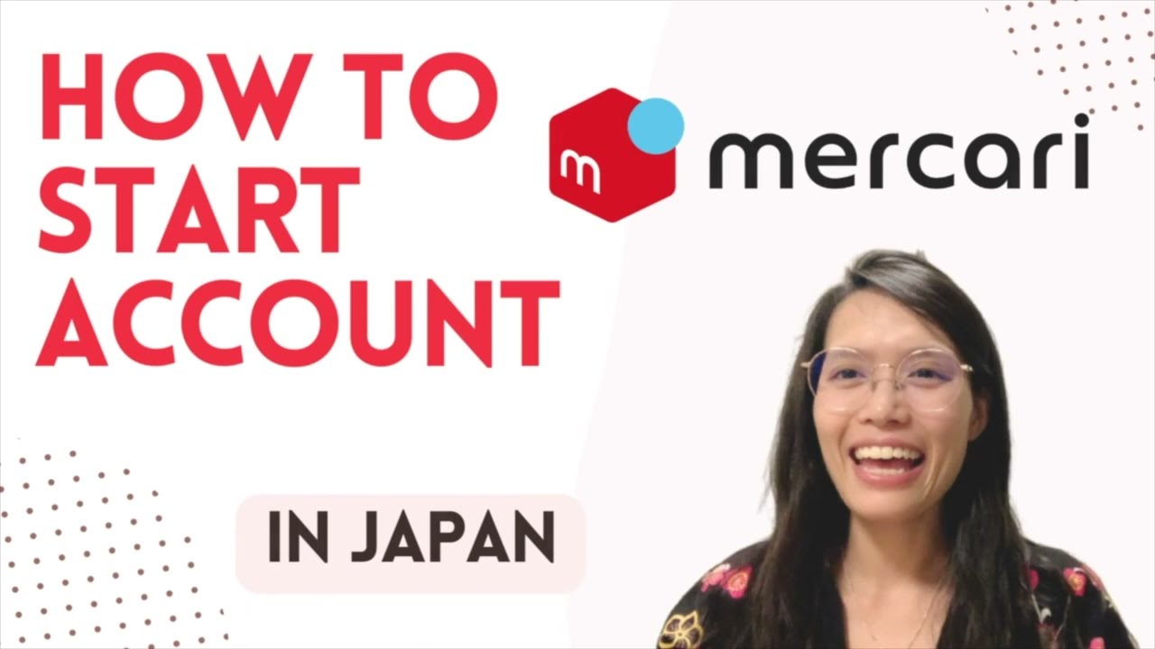 How to start Mercari account in Japan (メルカリ） - YouTube