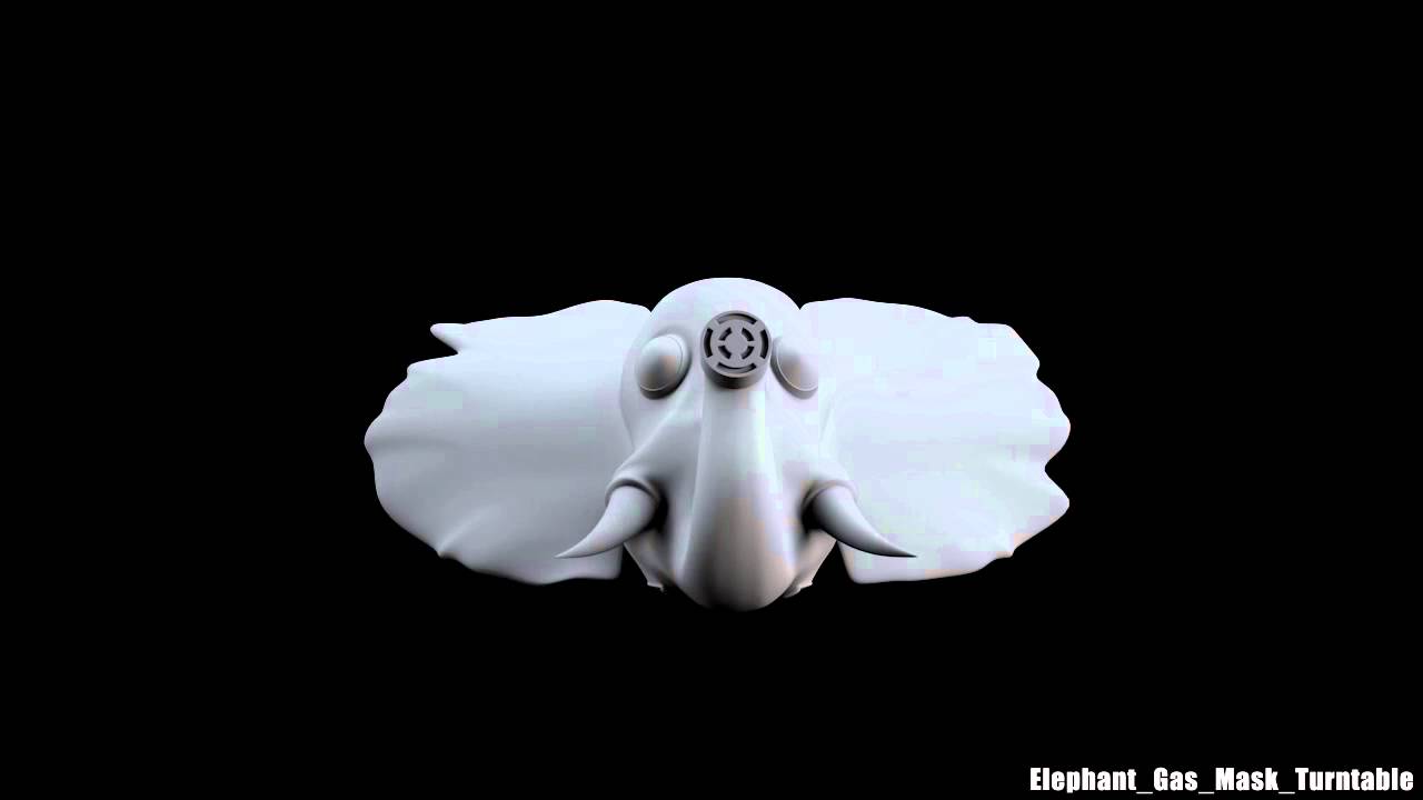 Elephant Gas Mask Turntable - YouTube