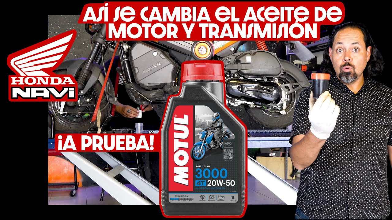 ¿Tienes una Navi y quieres saber cómo dar mantenimiento y que aceite ...