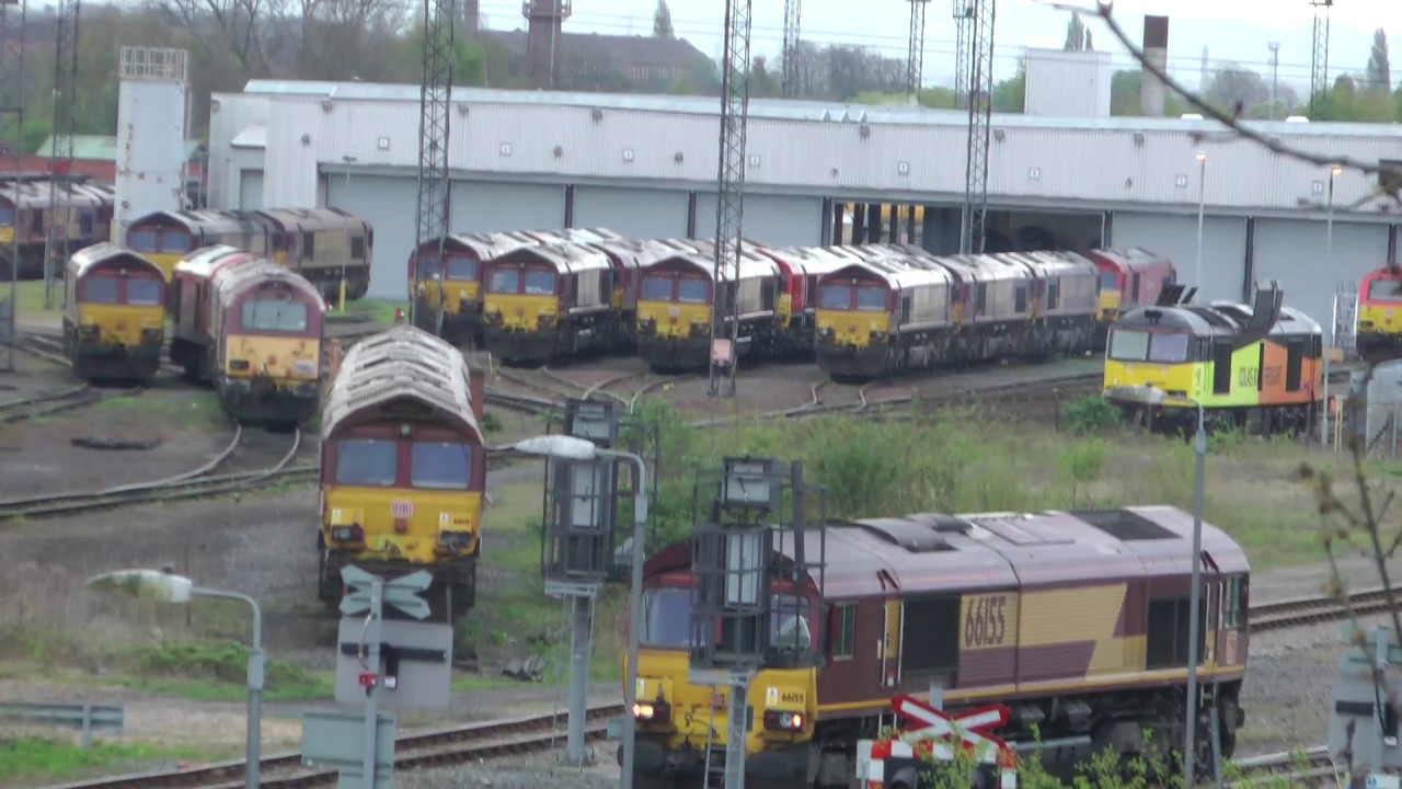 Northend view of Toton depot 12,4,17 - YouTube