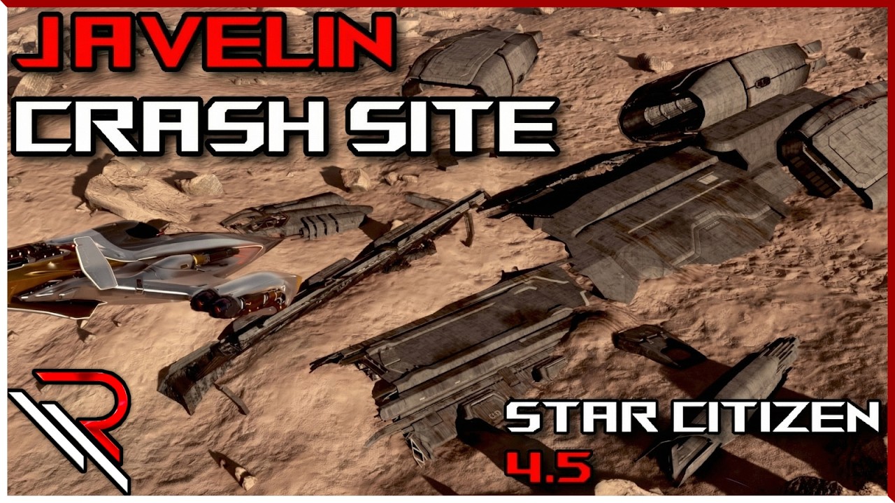 The Forgotten Gem | Javelin Crash Site - Star Citizen 4.5 [4K] - YouTube