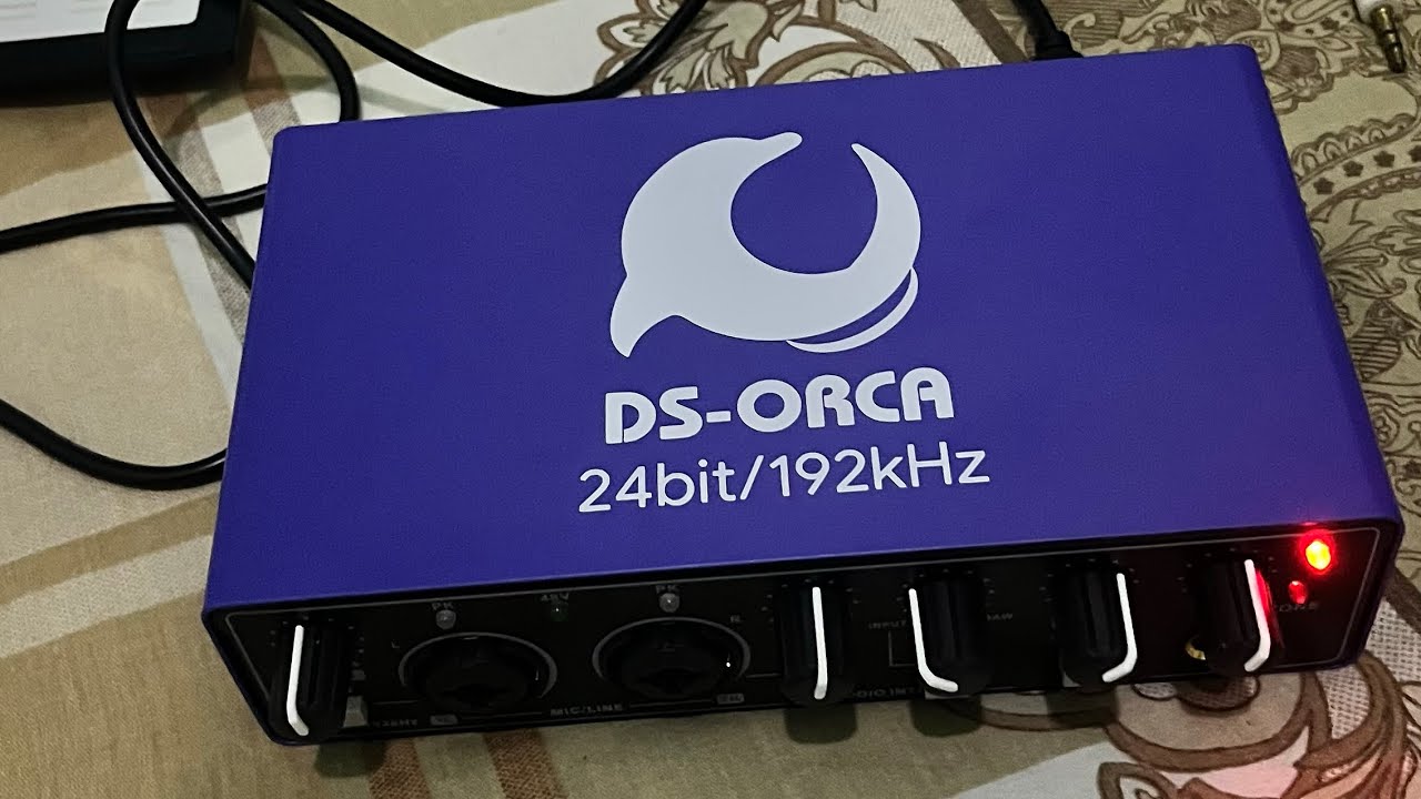 Soundcard DS ORCA MK2 Noise - YouTube