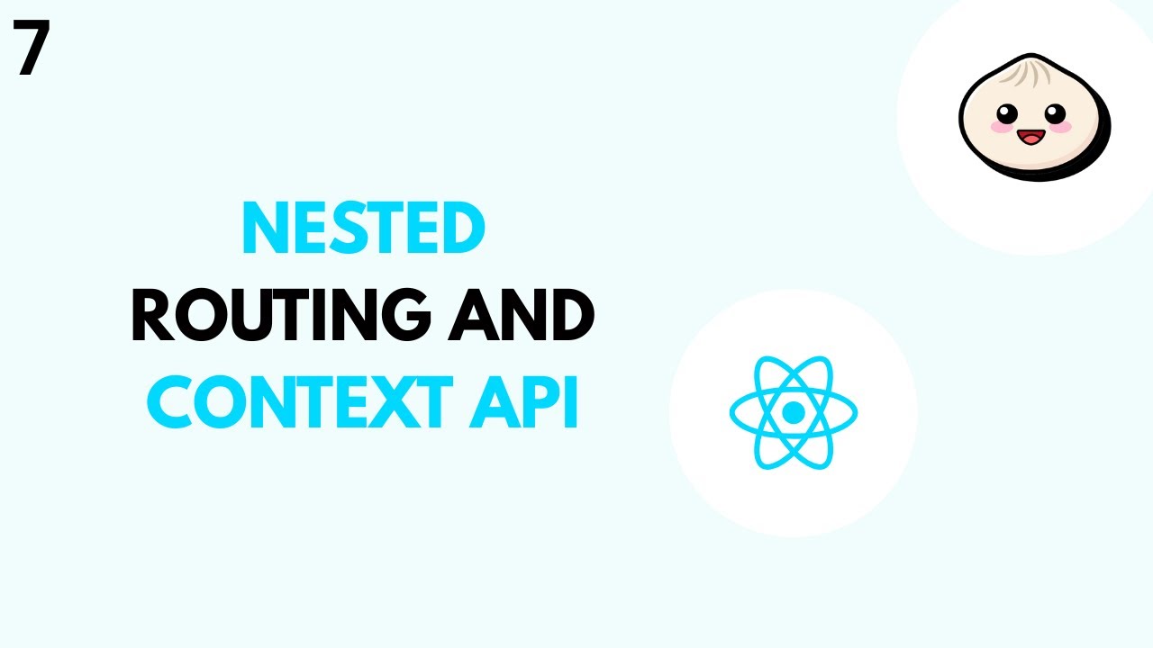 React JS Context API & Nested Routing Tutorial | React Router DOM - YouTube