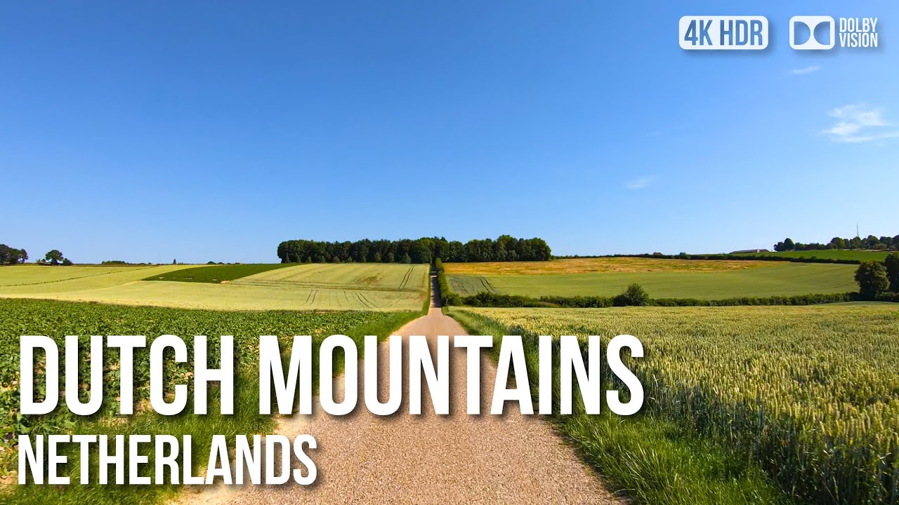 Scenic Drive Of The Dutch Mountains, South Limburg - 🇳🇱 Netherlands [4K ...