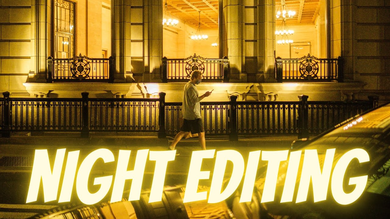 Use these 5 steps to edit your NIGHT PHOTOGRAPHY! - YouTube