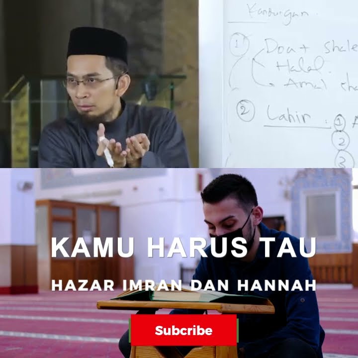 Nazar KELUARGA IMRAN || Ustadz Adi Hidayat Lc MA - YouTube