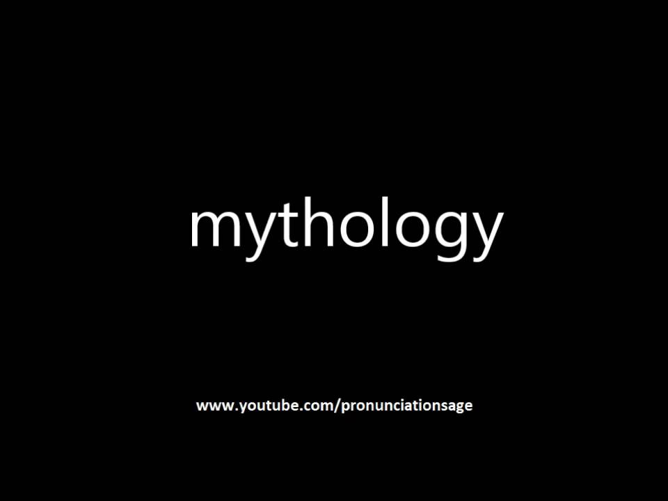 How to pronounce mythology - YouTube
