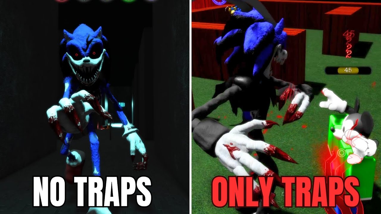 Pillar Chase 2 EXE No Traps VS Only Traps Gameplay Style Comparison ...