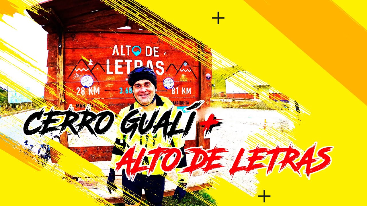 Cerró Gualí & Alto de letras por Trocha. - YouTube