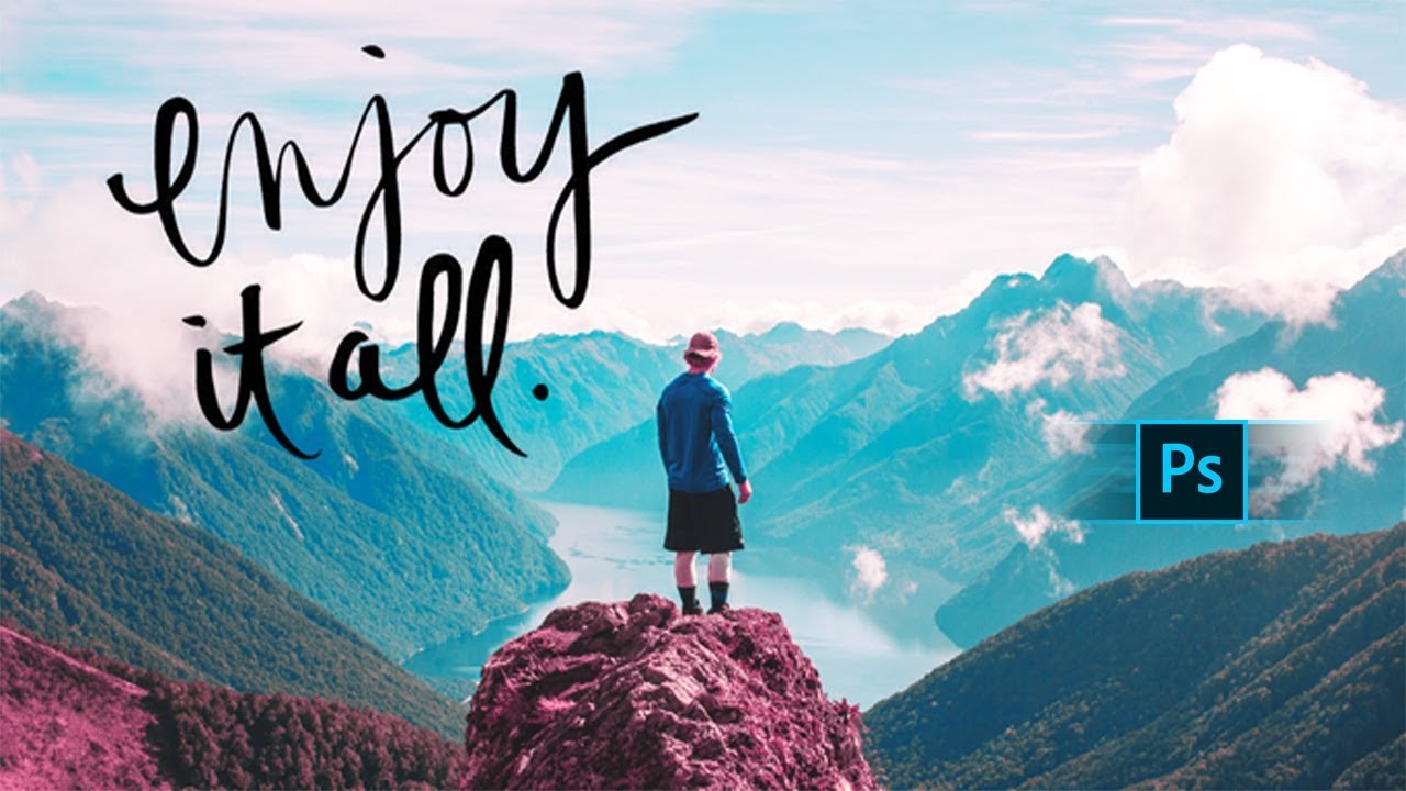 Teal and Orange color grading in photoshop - YouTube