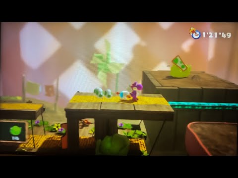 Yoshis Crafted World Origami Gardens Robot Requests And Poochy Pups 23 ...