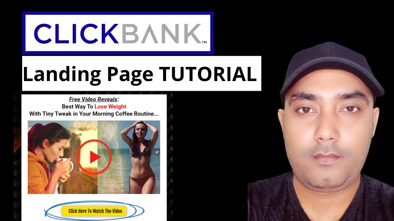 Create A Landing Page For Clickbank | Clickbank Tutorial - YouTube