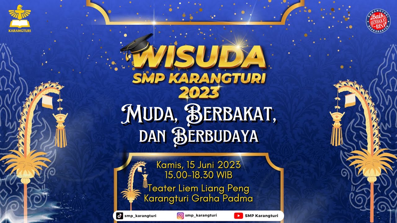 WISUDA SMP KARANGTURI 2023 - YouTube