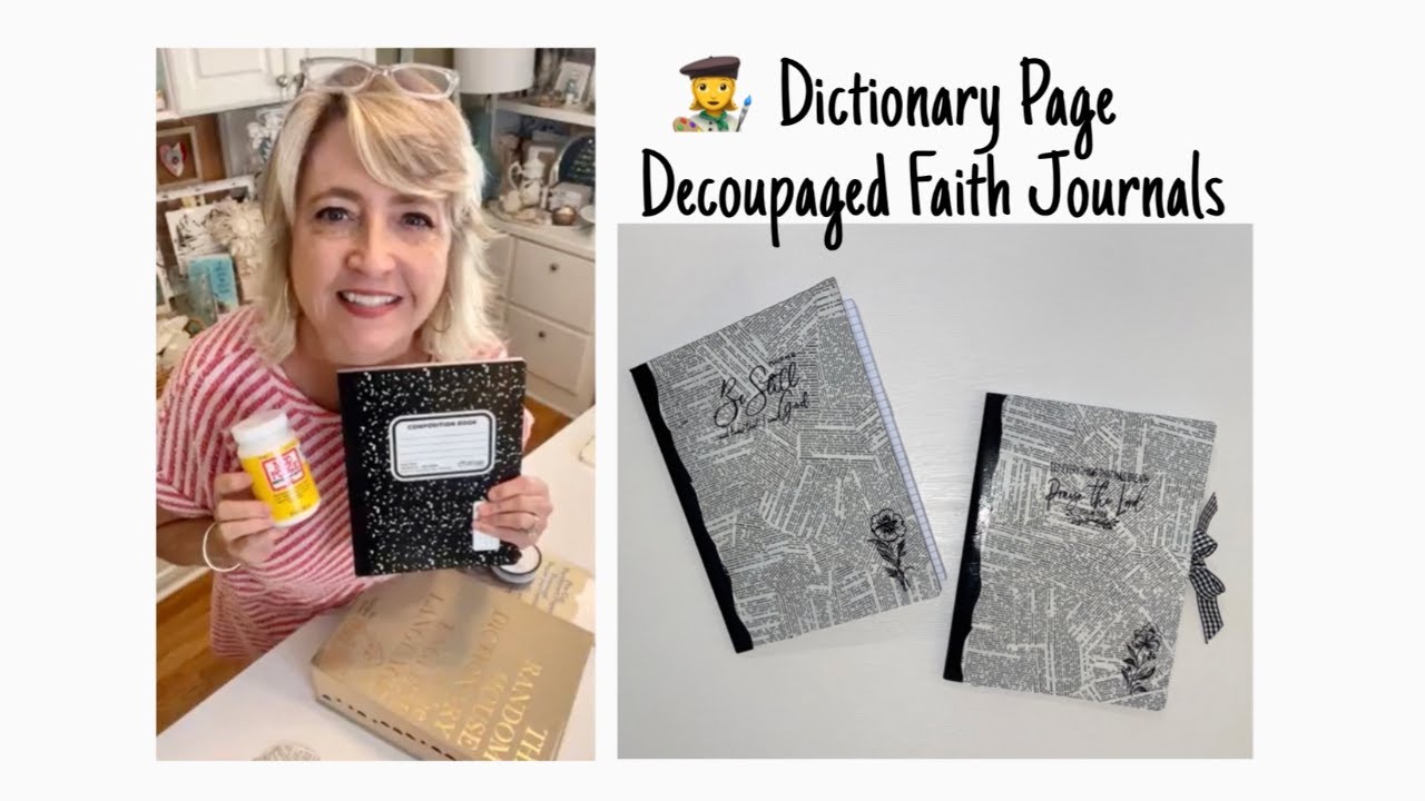 Faith journals made from inexpensive composition notebooks and ...