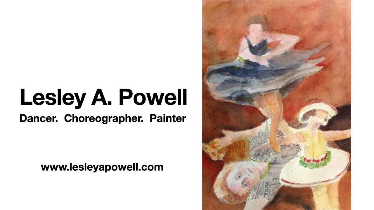 Lesley A Powell Dance to Painting 1 SD 480p - YouTube