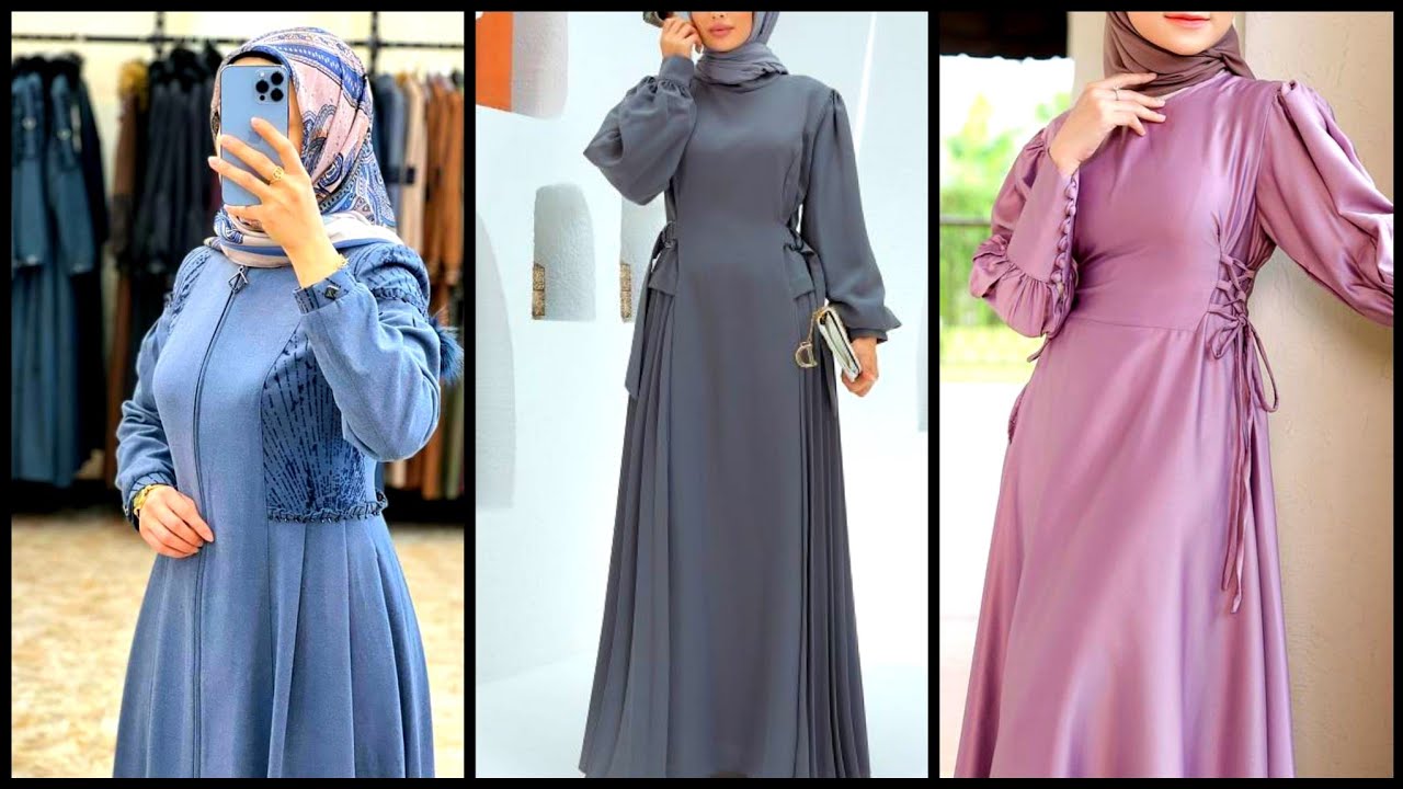 Stylish Gowns-Trendy Casual wear Abaya Designs For womens/Turkish style ...