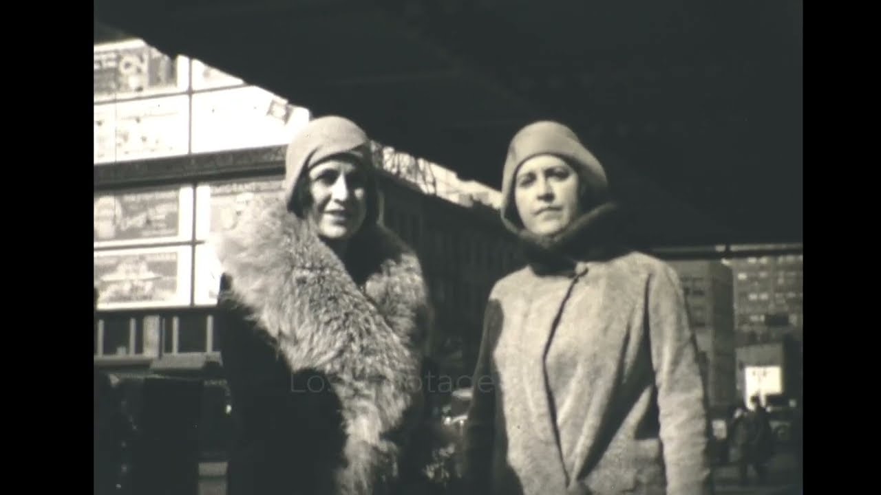 Archive footage of 1920s Atlantic City Boardwalk Stroll & Marathon ...