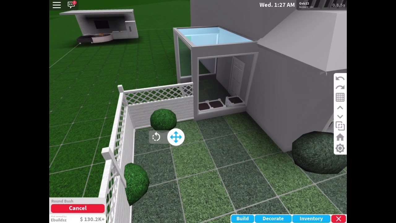 Cute Front Yard Advanced Placement || Roblox Bloxburg || - YouTube