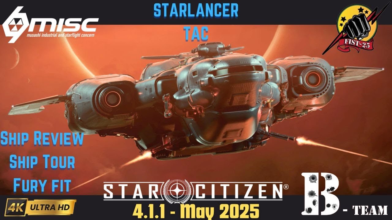 Starlancer TAC Review and Tour - Star Citizen 4.1.1 [May 2025] - YouTube