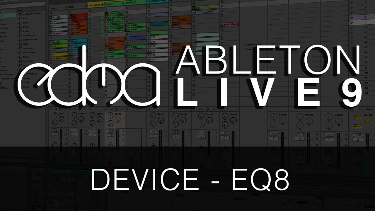 Tutorial: Ableton - EQ8 - YouTube
