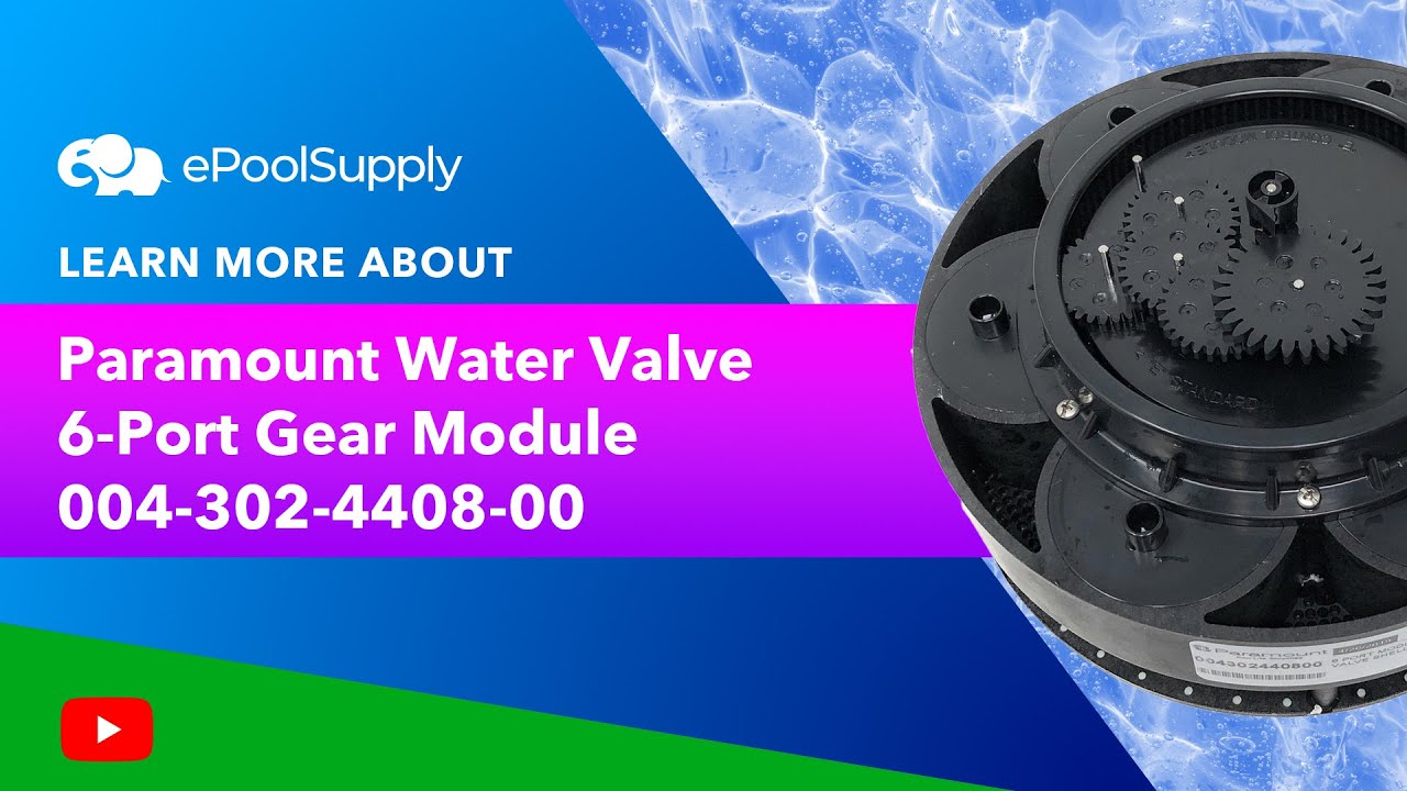 Learn More about Paramount Water Valve 6-Port Gear Module | 004-302 ...