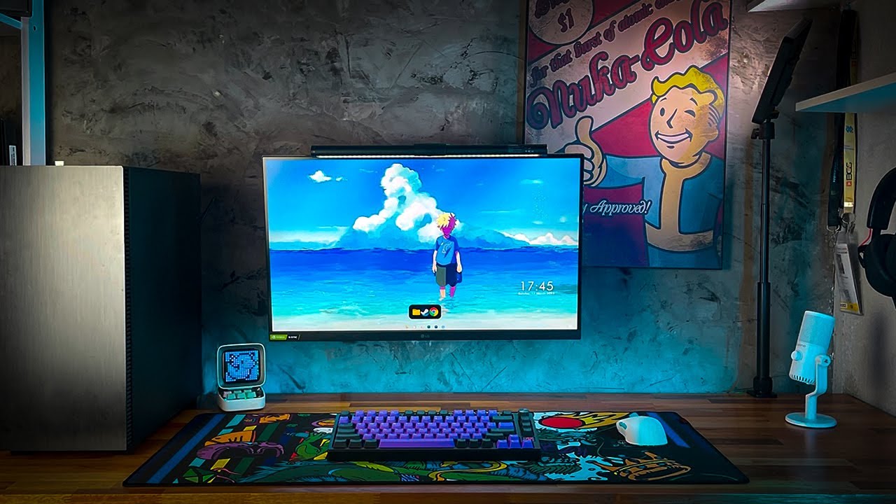 Tunando o meu SETUP GAMER com uma mesa nova da Soudesign - YouTube