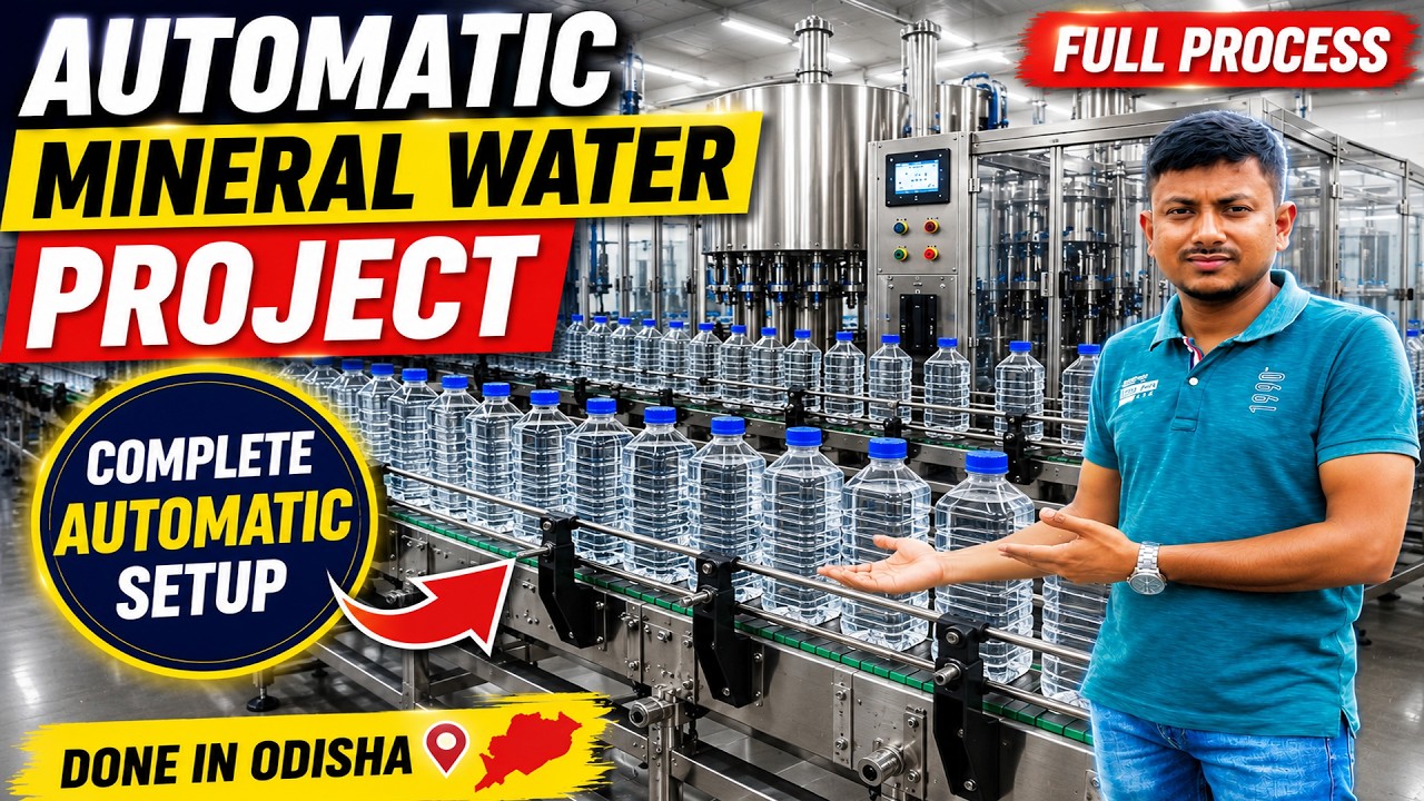 Fully Automatic Water Treatment Plant | Mineral Water Plant Automatic ...
