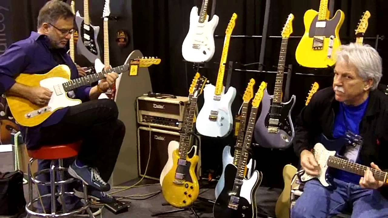 George Petit and Friend jamming in the LsL NAMM booth 2013 - YouTube