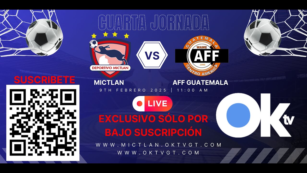🎥 "Atlético de Mictlán VS AFF Guatemala – Domingo 09 de enero 2025 10: ...