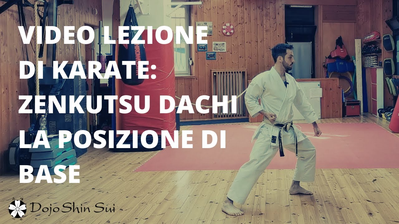 Video Lezione di Karate: la posizione di base - YouTube