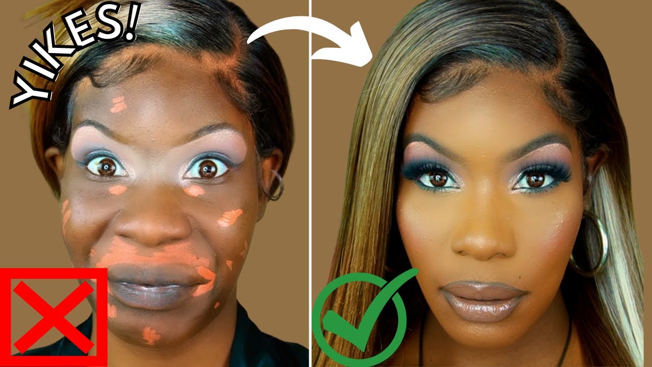 AFFORDABLE / DRUGSTORE MAKEUP TRANSFORMATION WOC | BEGINNER FRIENDLY ...